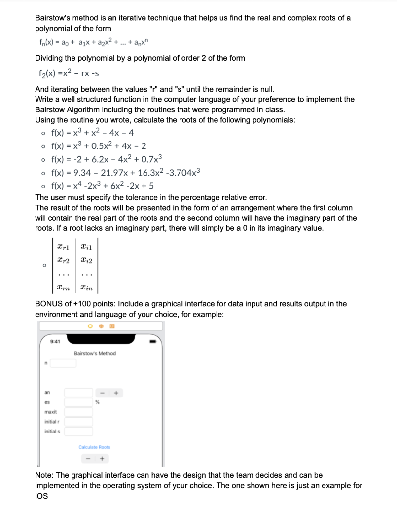 Solved write MATLAB computer language to implement the | Chegg.com