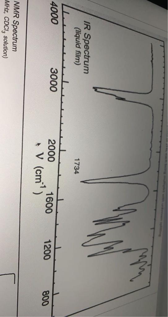 Solved Question 11 Problem #4: C7H1202 List key IR peak(s) | Chegg.com