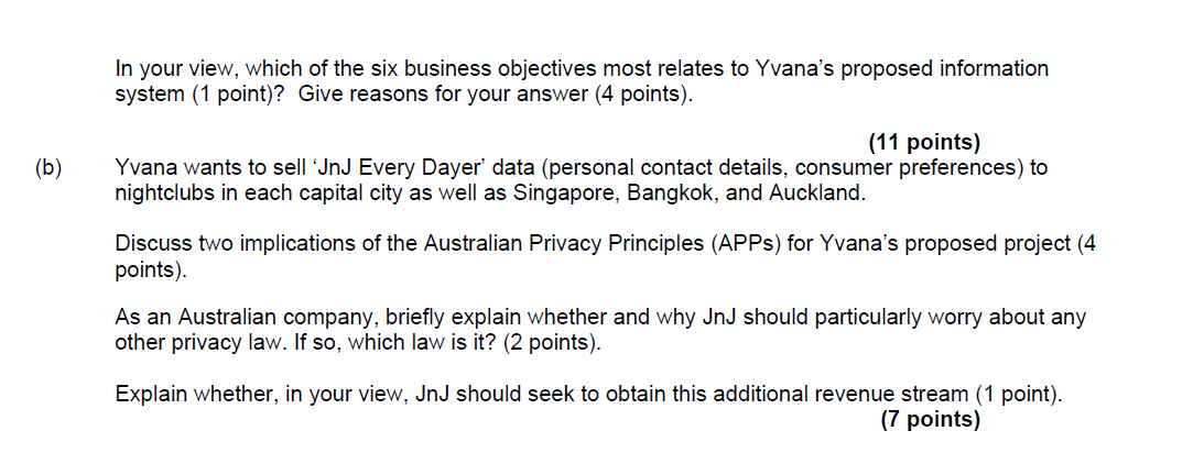 Question B1 (Practical Mini-Case) (TOTAL: 18 POINTS) | Chegg.com