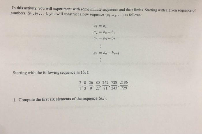 Solved In this activity, you will experiment with some | Chegg.com