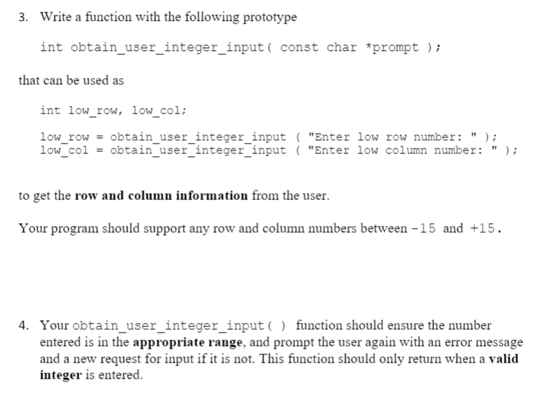 Solved Implement with C, not C++. Use program C | Chegg.com