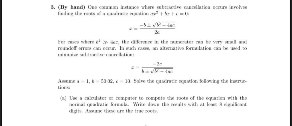 3. (By hand) One common instance where subtractive | Chegg.com
