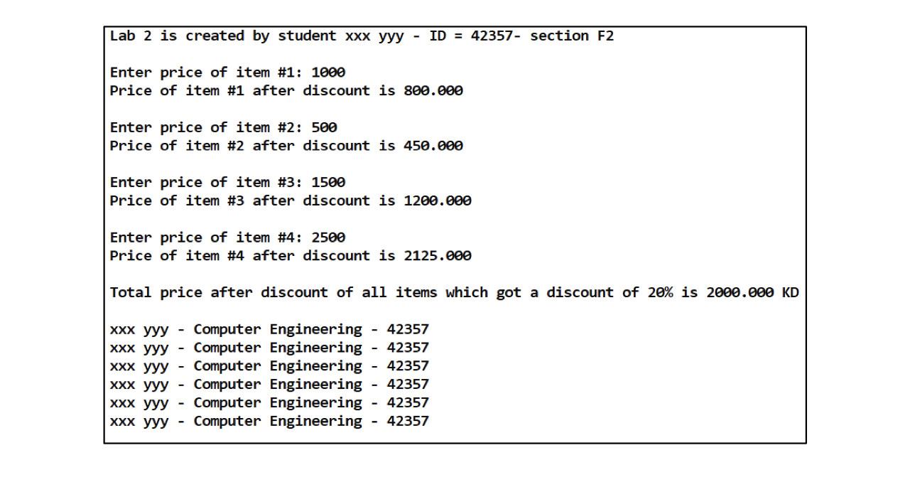 Solved A. Define a string variable A_Your Name (example: | Chegg.com