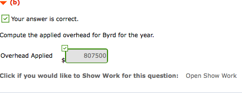 Solved Exercise 23-12 (Part Level Submission) Byrd Company | Chegg.com