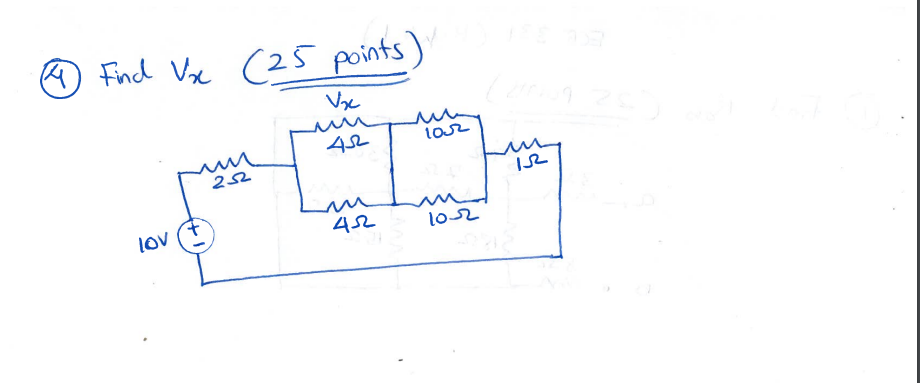Solved (2) Find v1&v2 (25 points) (3) Find V1&V2 (25 | Chegg.com