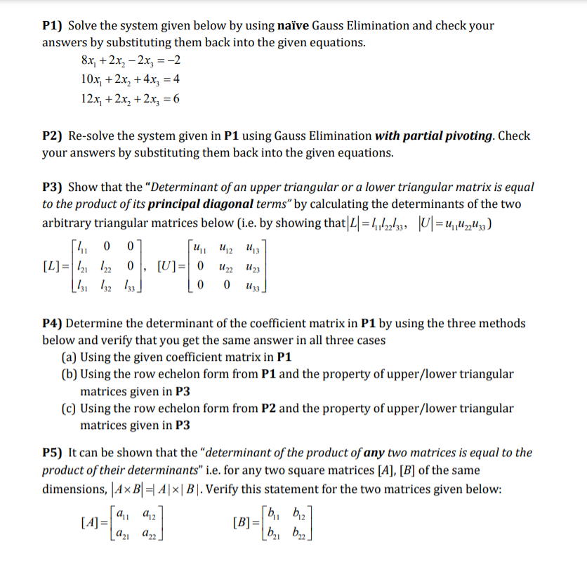 Solved Only need assistance with P4 and P5. The solutions to | Chegg.com