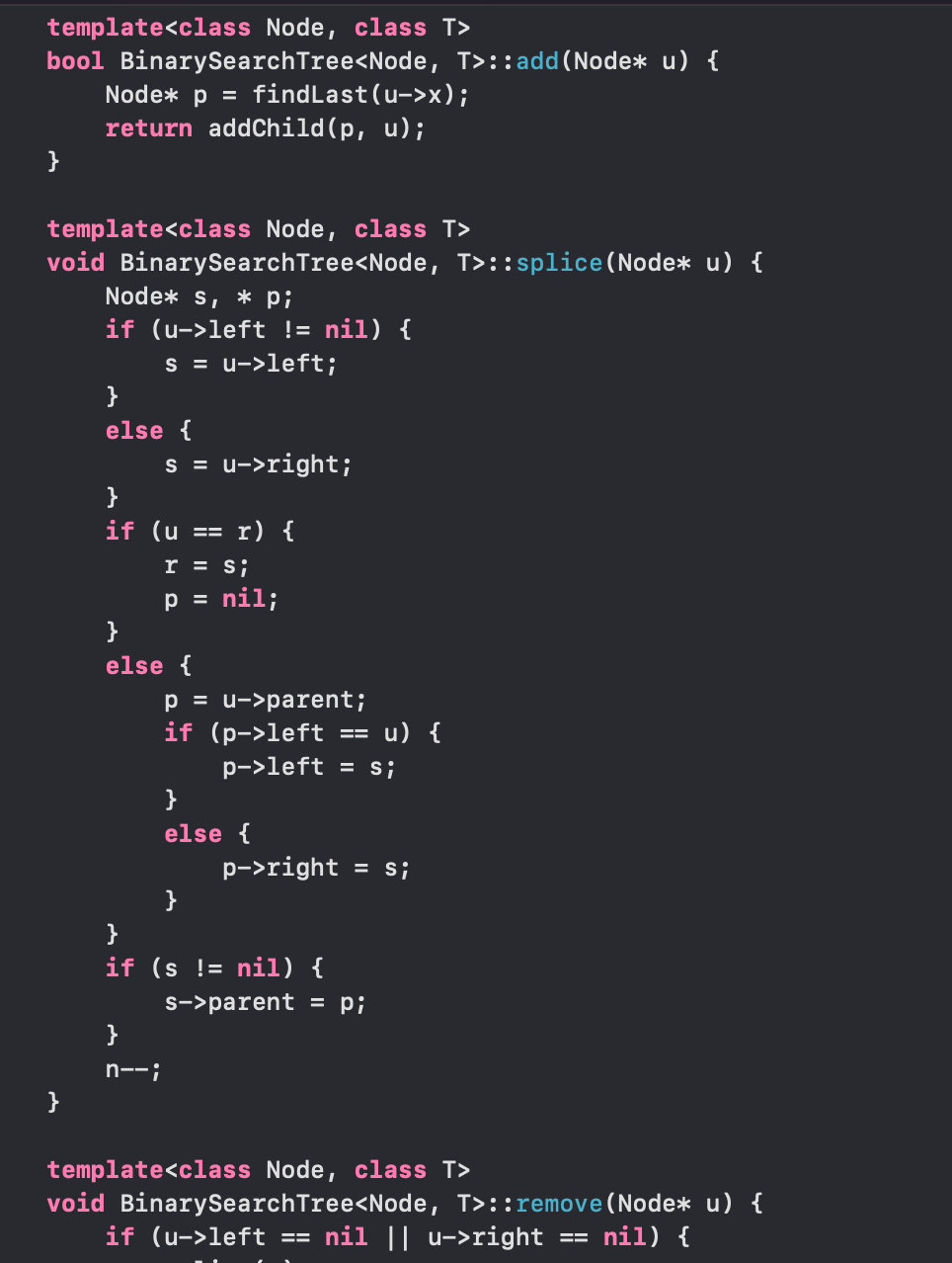 Solved 5 #ifndef BINARYSEARCHTREE_H_ Ó #define | Chegg.com