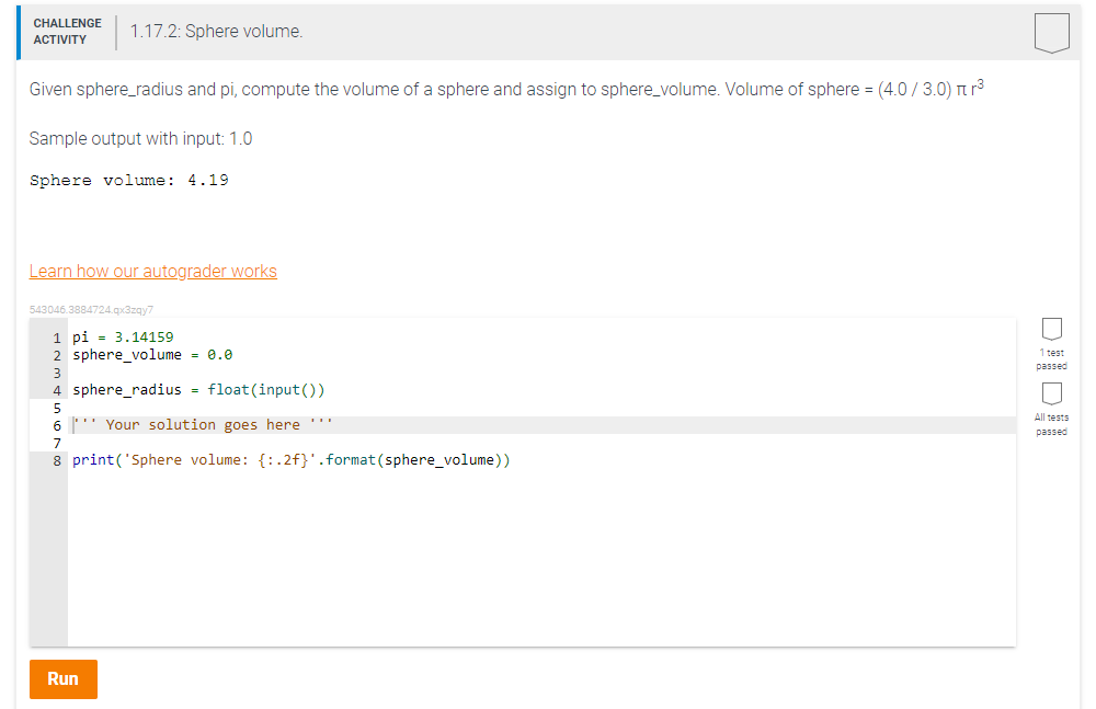 Solved ACTIVITY 1.17.1. ﻿Computing an average. Write a | Chegg.com