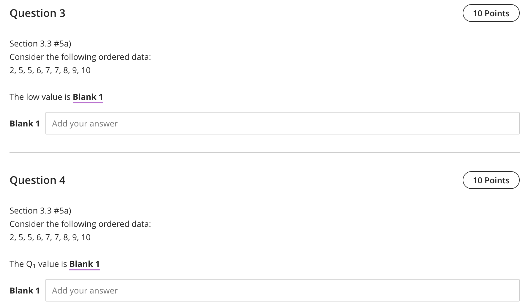 Solved Question 3 10 Points Section 33 5a Consider The 