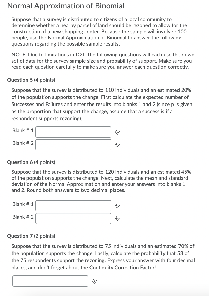 Solved Normal Approximation of Binomial Suppose that a | Chegg.com