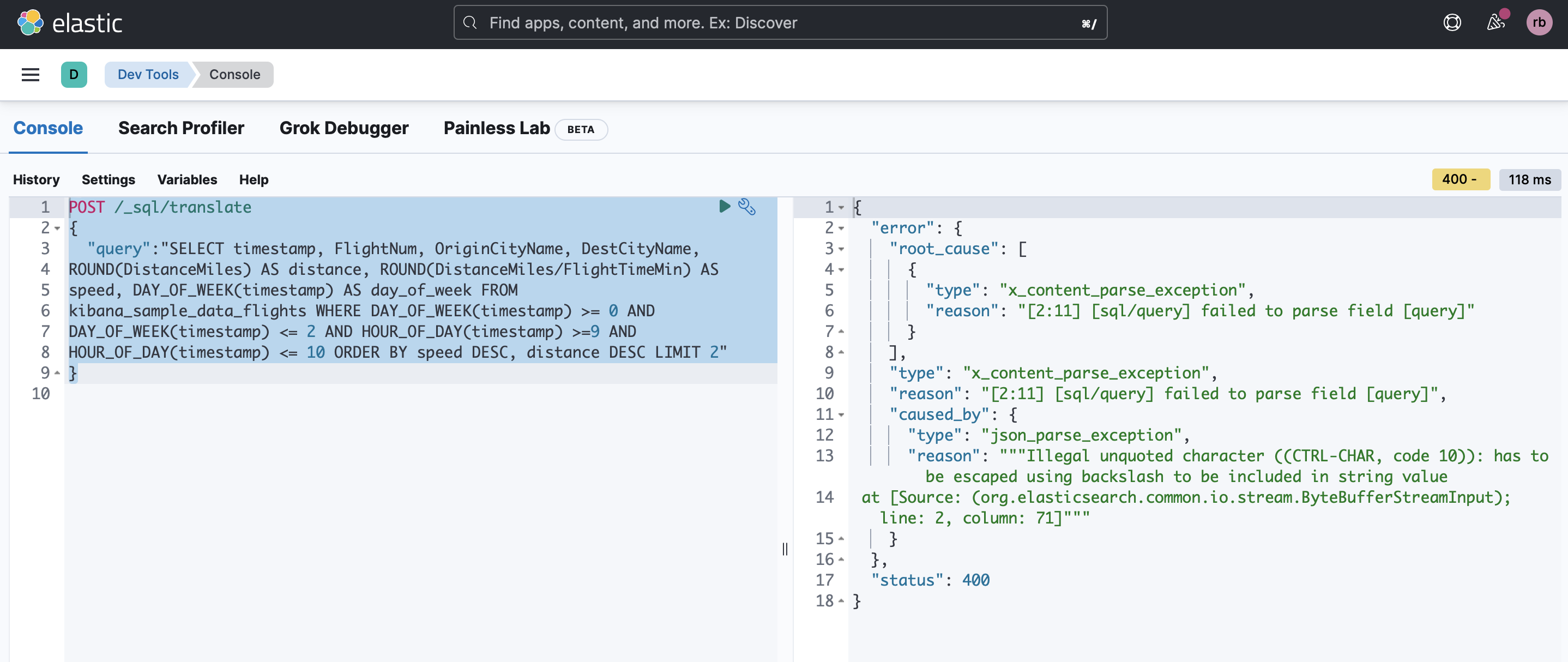 Solved I am trying to translate SQL queries to DSL in | Chegg.com