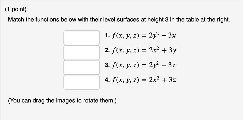 Solved Can you please help with this question: Match | Chegg.com