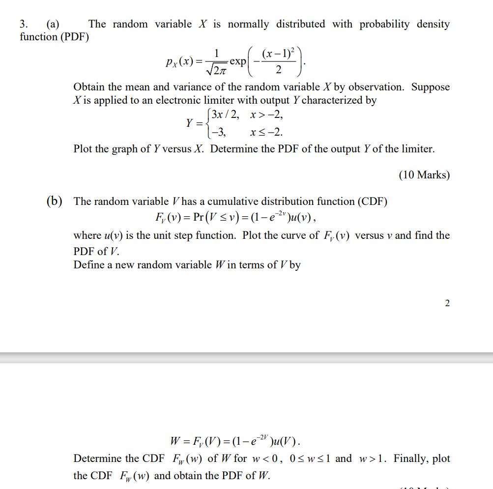 Solved The random variable X is normally distributed with | Chegg.com