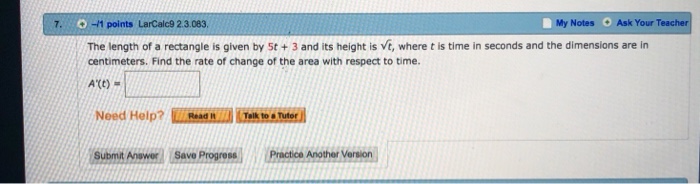 Solved 2. 0M points I Previous Answers LarCalc9 2.3.088. My | Chegg.com Solved 2. 0M points I Previous Answers LarCalc9 2.3.088. My | Chegg.com