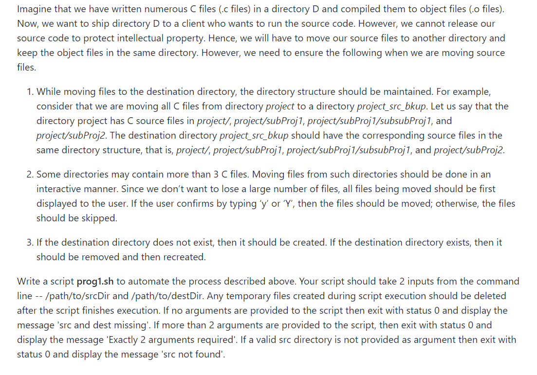Solved Imagine That We Have Written Numerous C Files C 