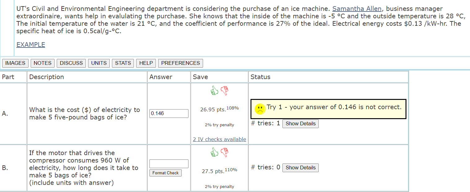 Solved UT's Civil and Environmental Engineering department | Chegg.com