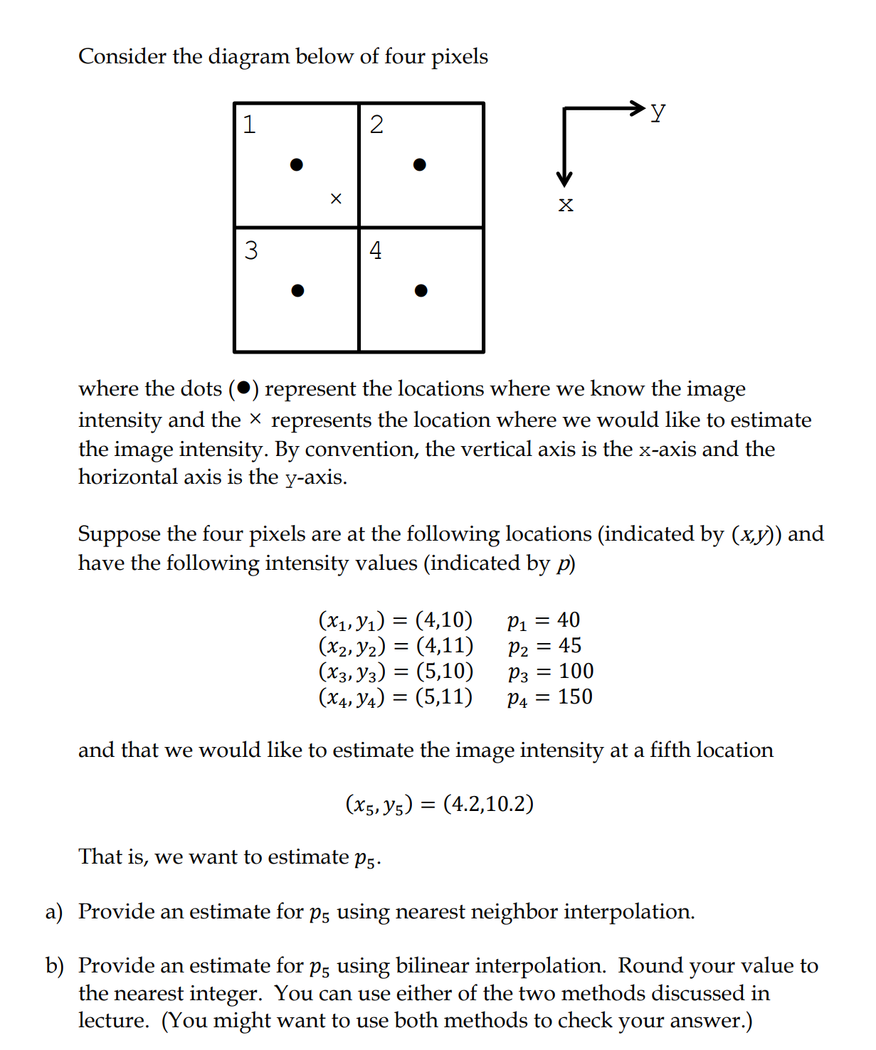 Solved This problem investigates nearest neighbor and | Chegg.com