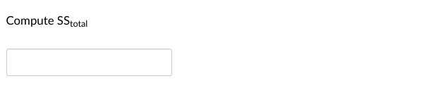 Solved Compute dftotal Compute dfwithin Compute SSwithin | Chegg.com