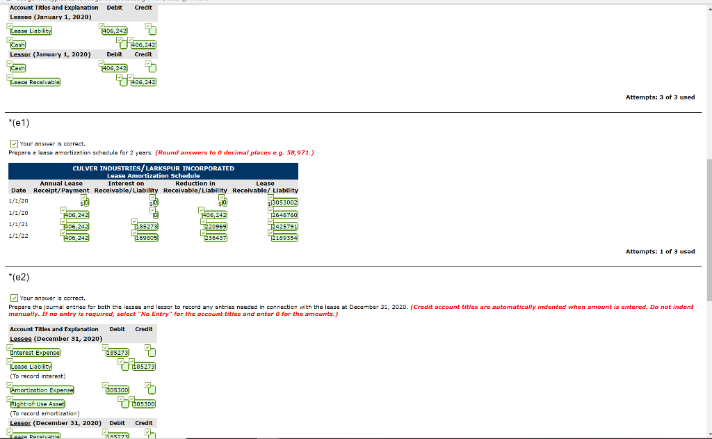 Solved * Problem 21-12 (Part Level Submission) Culver | Chegg.com