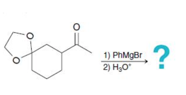 Solved 1) PhMgBr 2) H3O | Chegg.com
