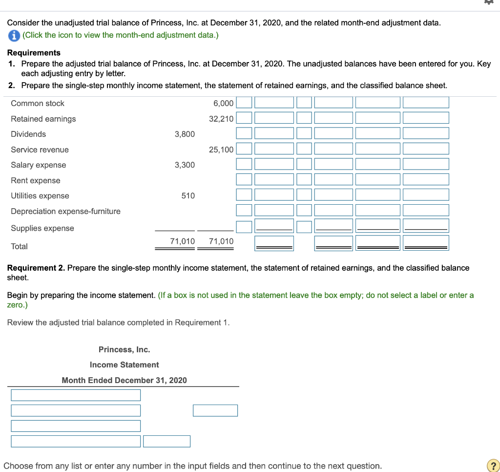 Solved equirement 1. Using the worksheet, prepare the | Chegg.com