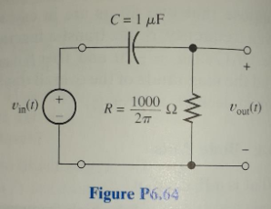 Solved Find the expression for vout(t) as a function of | Chegg.com