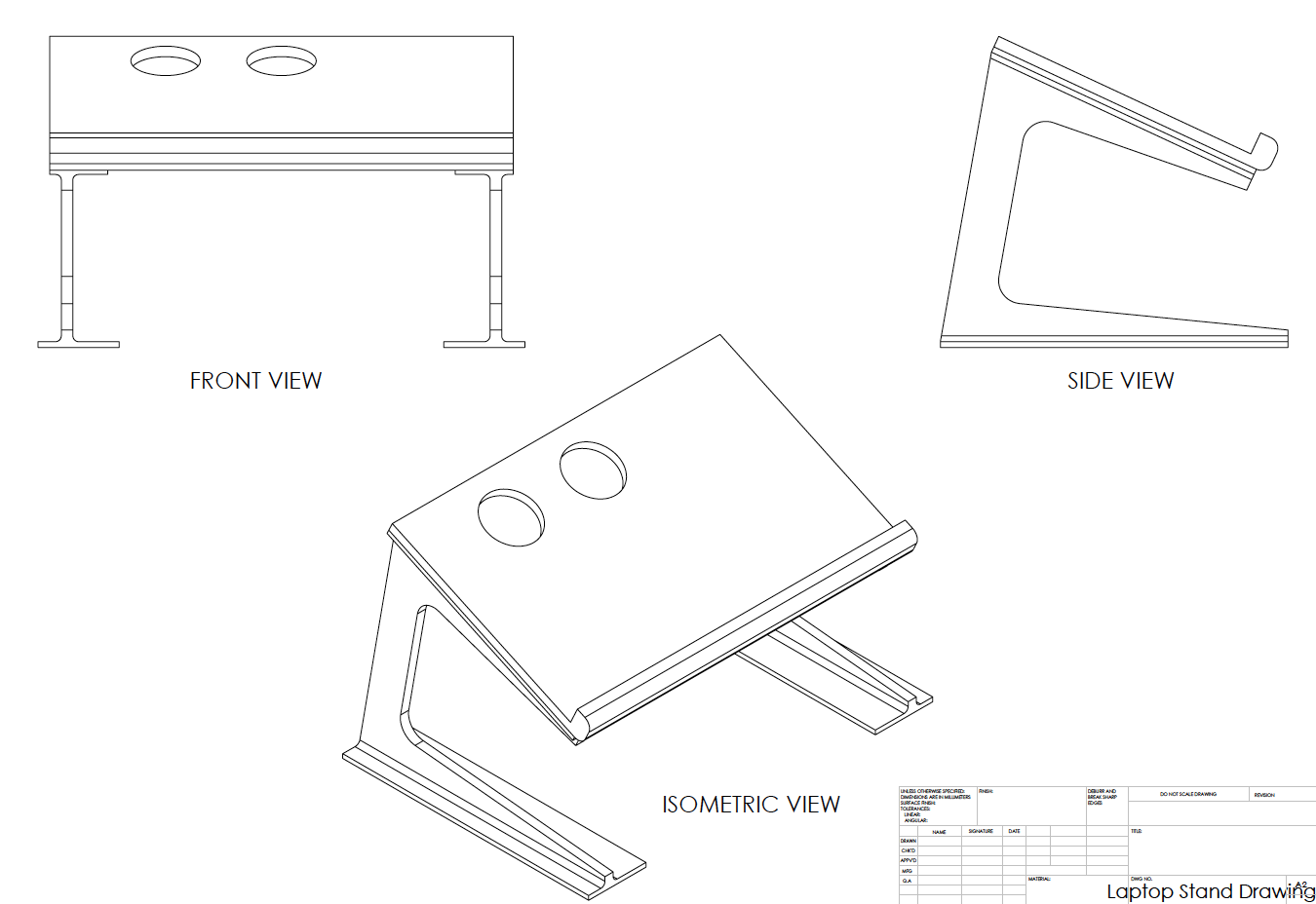 Solved Use solidworks to make this design... Any help would | Chegg.com