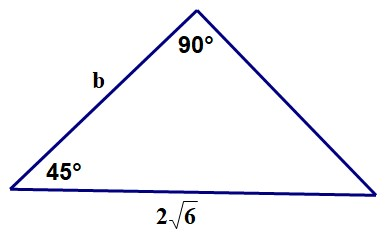 Solved The length of side b is _______________. Leave your | Chegg.com