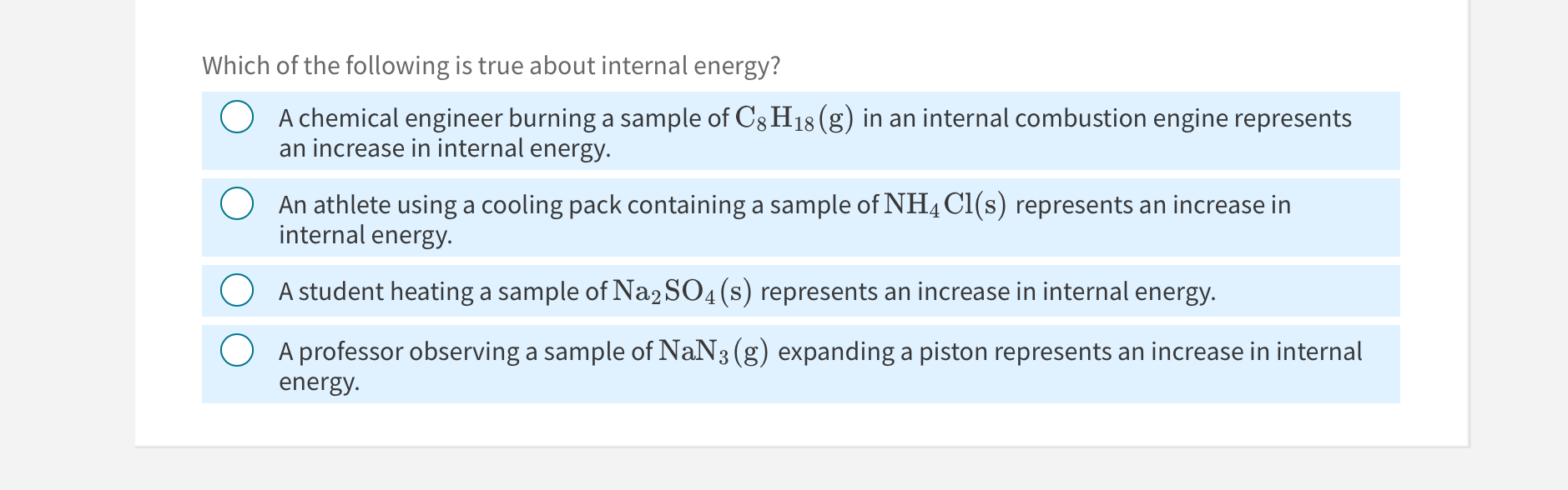 Solved Which of ﻿the following is ﻿true about internal | Chegg.com