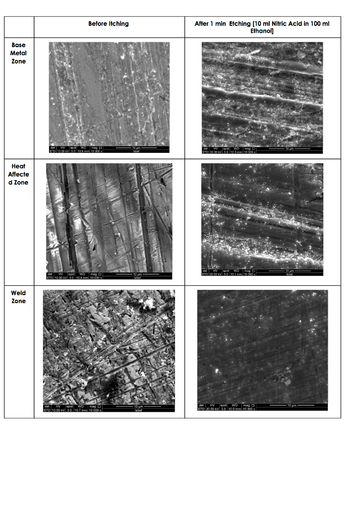 Solved ETCHING SST 316L Hi, I have taken SEM images of SST | Chegg.com