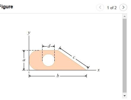 Solved To be able to find the center of gravity, the center | Chegg.com