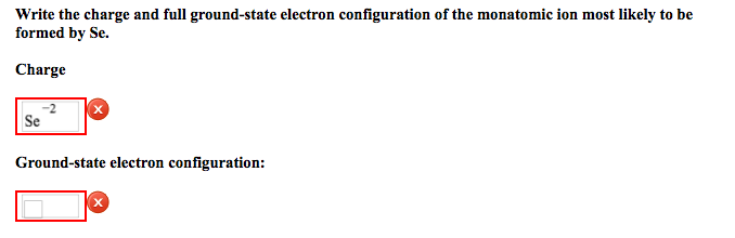 Solved Write the charge and full ground-state electron | Chegg.com