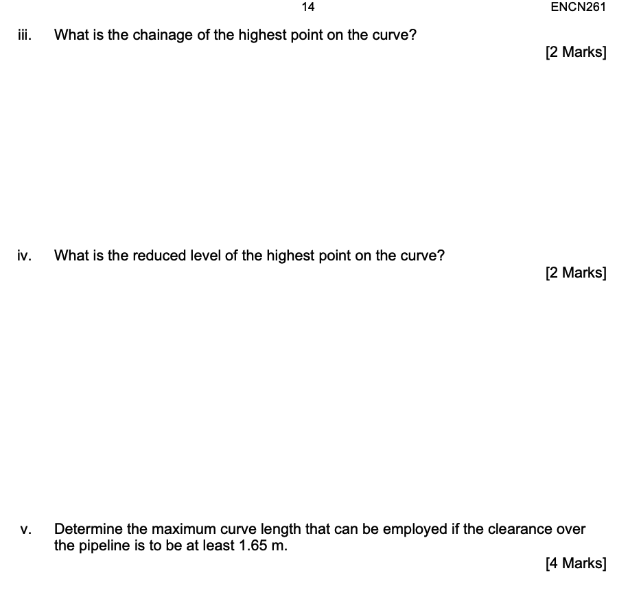 Solved c. A rural highway has a vertical crest curve that | Chegg.com