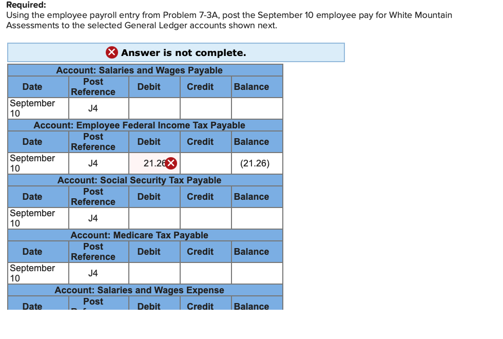 Required: Using the payroll register from Problem | Chegg.com