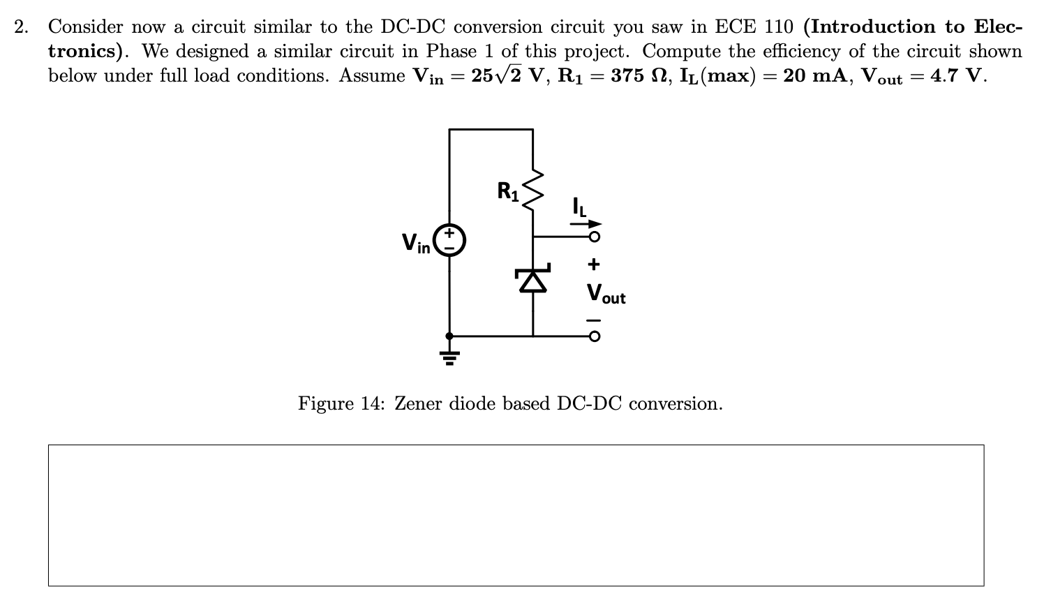 Solved 2. Consider now a circuit similar to the DC-DC | Chegg.com