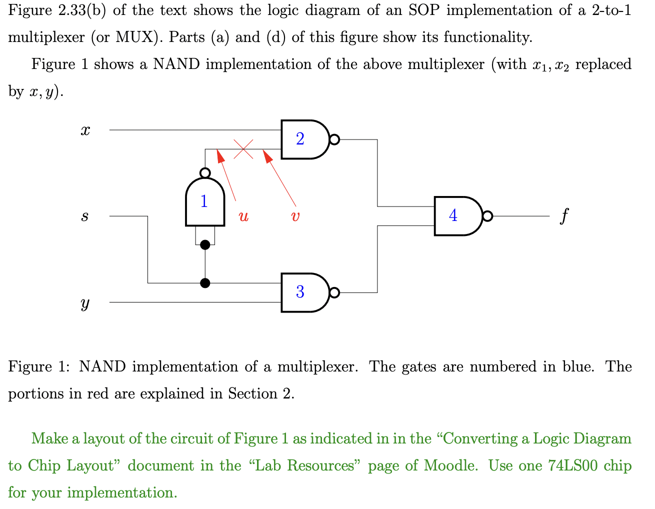 Solved Figure 2.33(b) of the text shows the logic diagram of | Chegg.com