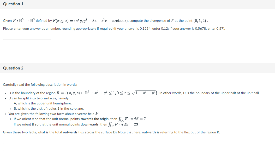 Solved Given F:R3→R3 defined by | Chegg.com