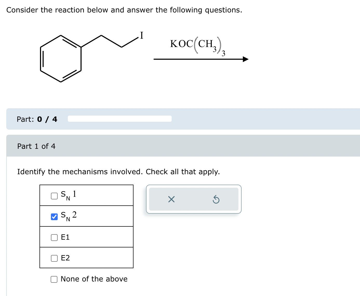 Solved Consider the reaction below and answer the following | Chegg.com