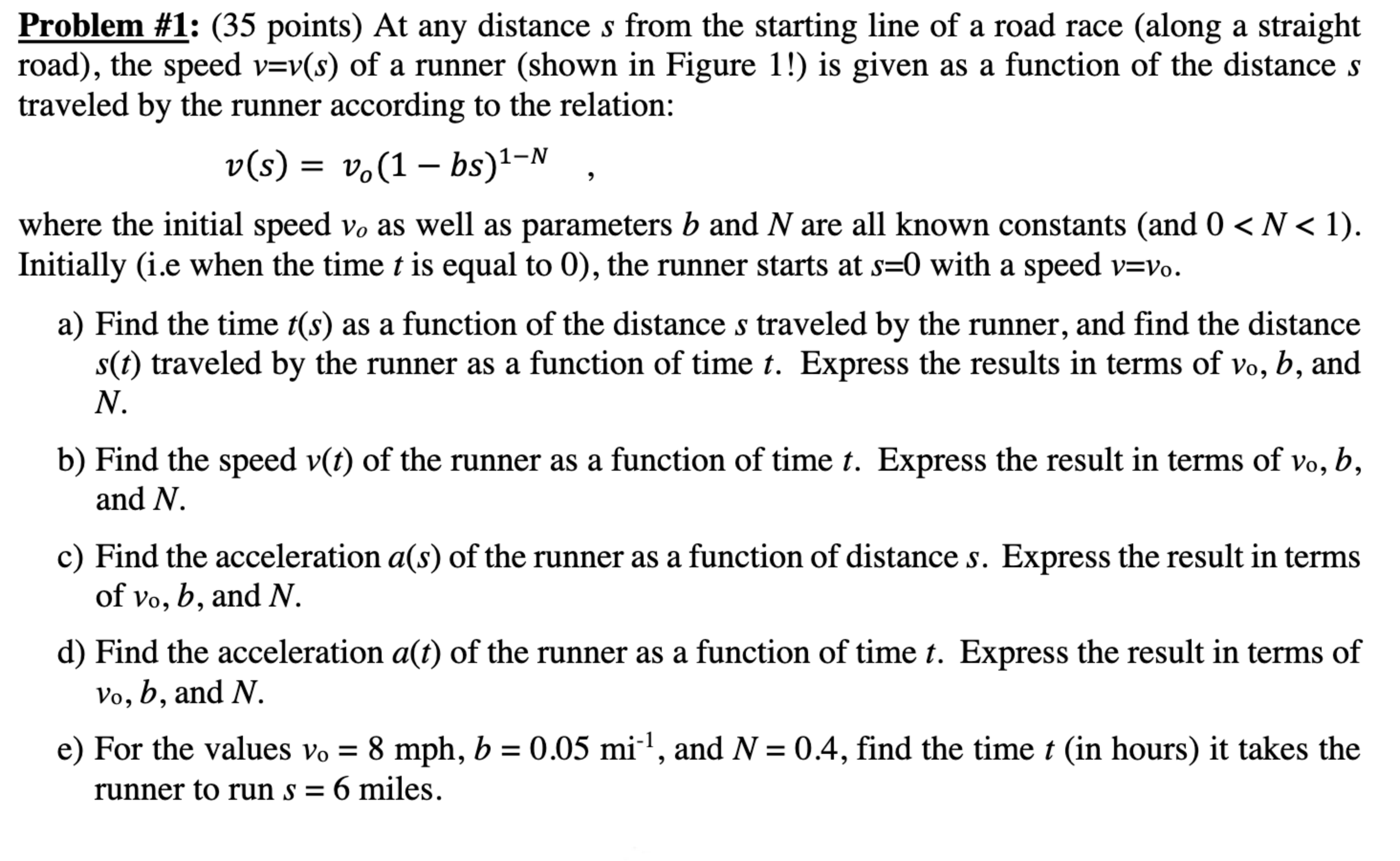 Solved Problem #1: (35 ﻿points) ﻿At any distance s ﻿from the | Chegg.com