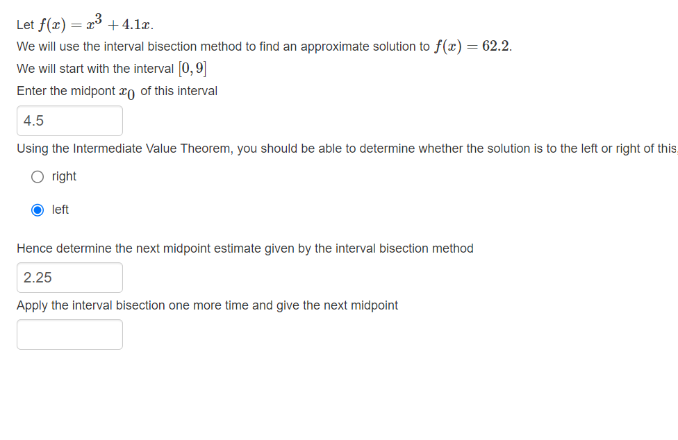 Solved The Function X5−139x4 53x3−6527x2 2x−1318 Has A Zero