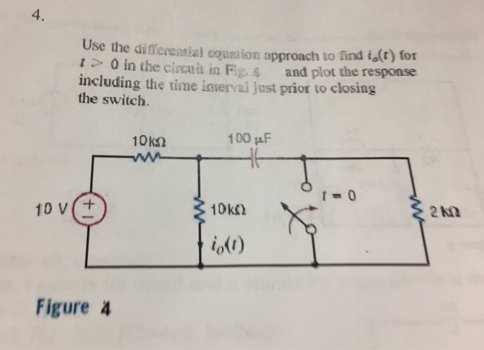 Solved Use the differential equation approach to find i_o | Chegg.com