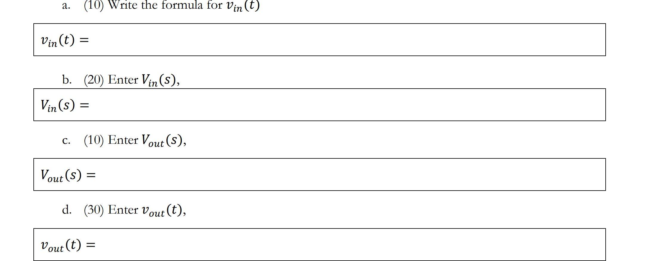 Solved PROBLEM ( 100 ) The RC circuit in Figure 1 has R = | Chegg.com