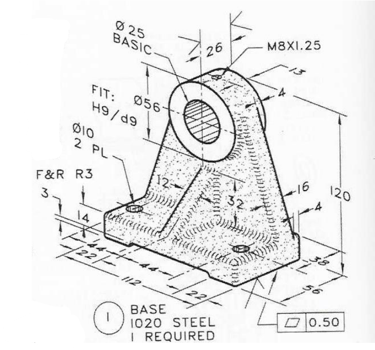 Please draw (or use solidworks if more convienient) | Chegg.com