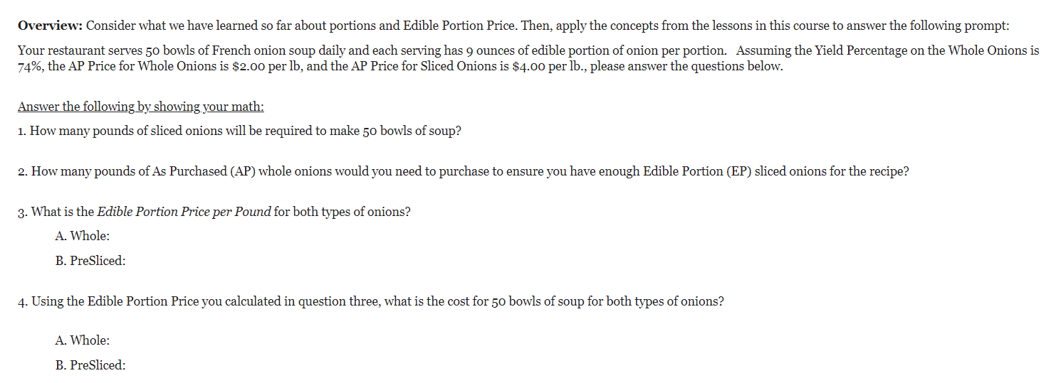 Solved Overview: Consider what we have learned so far about | Chegg.com