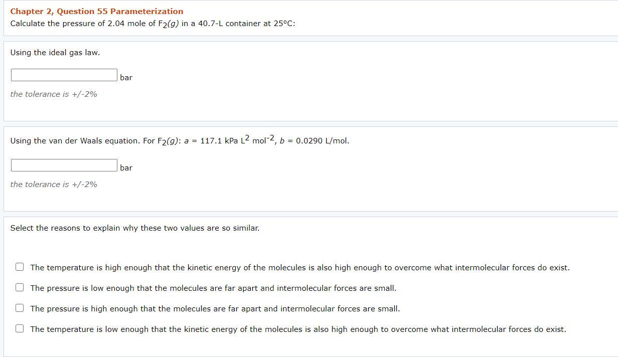 Solved Chapter 2, Question 55 Parameterization Calculate the | Chegg.com