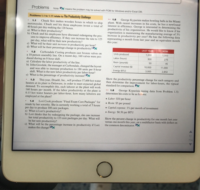 Chuck Sox makes wooden boxes in which to ship | Chegg.com