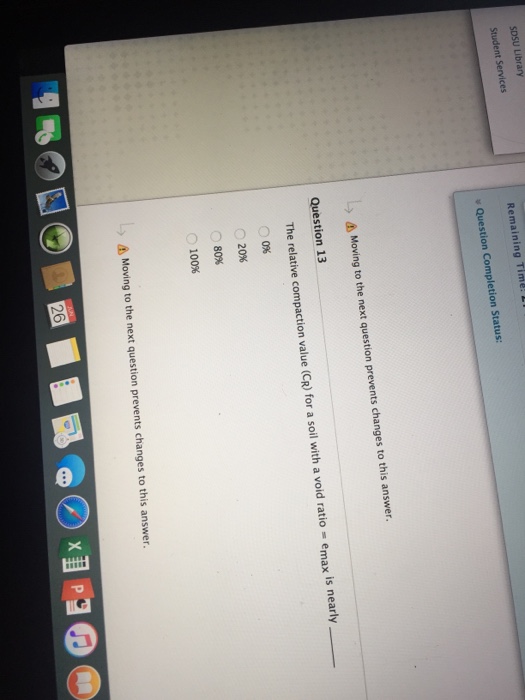 Solved The relative compaction value (C_R) for a soil with a | Chegg.com