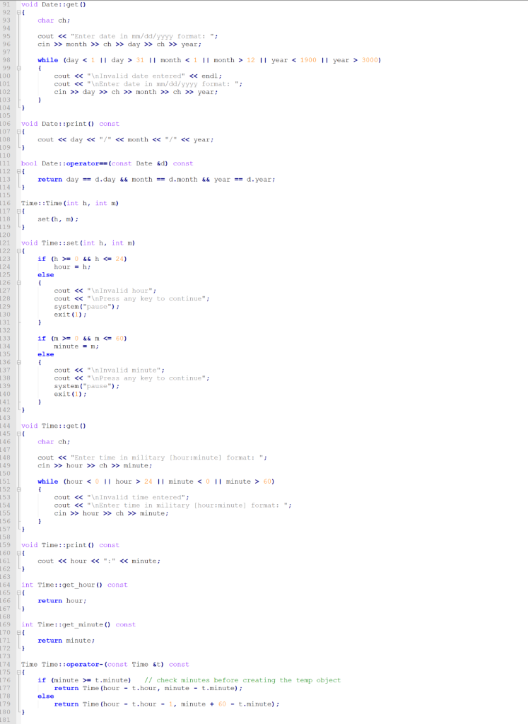 Study the progoram provided in project3.cpp below. | Chegg.com
