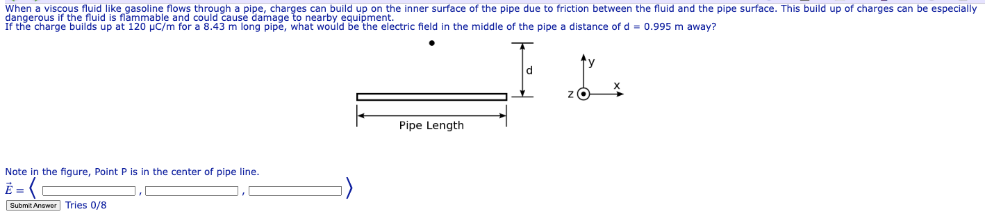 Solved Note in the figure, Point P is in the center of pipe | Chegg.com