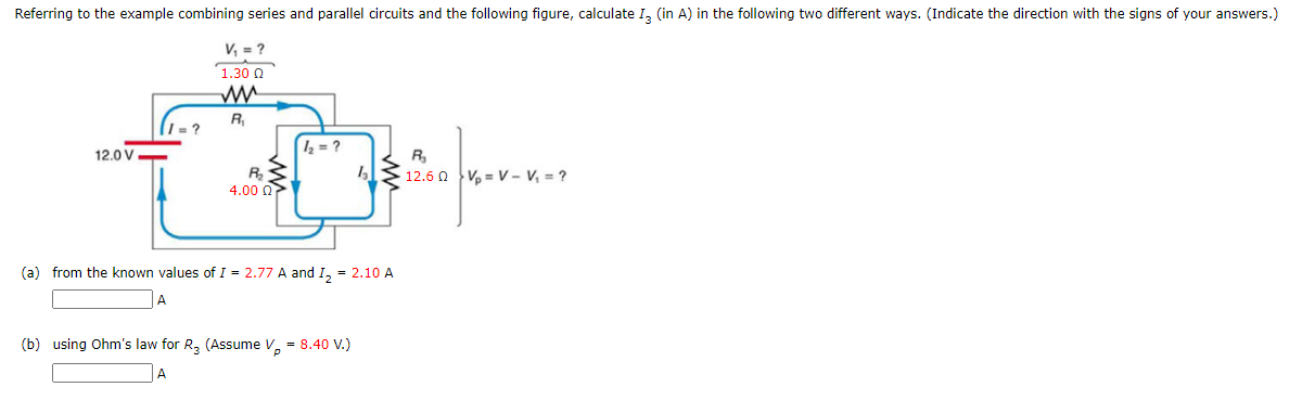 Solved Referring to the example combining series and | Chegg.com